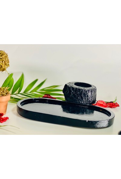 Aurora Sunum Tabağı / Yağ Altlığı/ Sehpa Düzenleyici