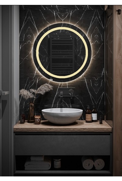 60CM LED Işıklı Kumlamalı Banyo Lavabo Ofis Kuaför Makyaj Aynası Trafolu Prizli 60CM LED Işıklı Kumlamalı Banyo Lavabo Ofis Kuaför Makyaj Aynası Trafolu Prizli