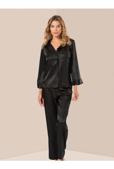 Moongirl Saten Pijama Takım