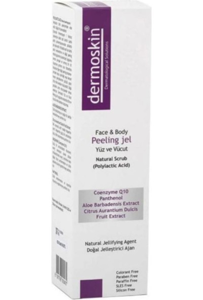 Dermoskin Face&body Yüz ve Vücut Peeling Jel 100 ml Dermoskin Face&body Yüz ve Vücut Peeling Jel 100 ml