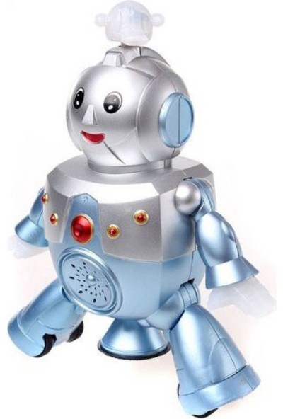 Dansçı Robot, Lazer Işıklı, Sesli Oyuncak Dans Eden Robot 21CM. Dansçı Robot, Lazer Işıklı, Sesli Oyuncak Dans Eden Robot 21CM.