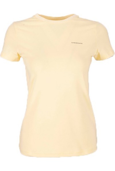 Lumberjack Kadın Sarı Tişört (101087016)