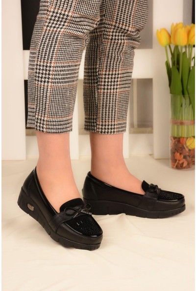 Ayakcenter 22-630 Siyah Günlük Kadın Casual Ayakkabı