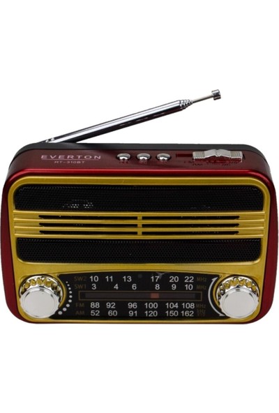 caddeoutlet Bluetooth Radyo Nostaljik USB Şarjlı 13CM RT-310BT 9140310 caddeoutlet Bluetooth Radyo Nostaljik USB Şarjlı 13CM RT-310BT 9140310