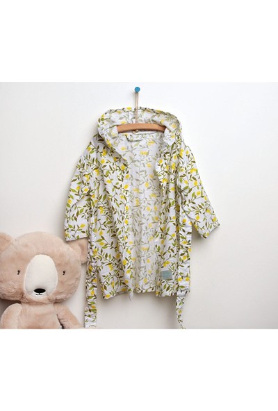 Little Dreams Limon Desen Bornoz 4 Yaş