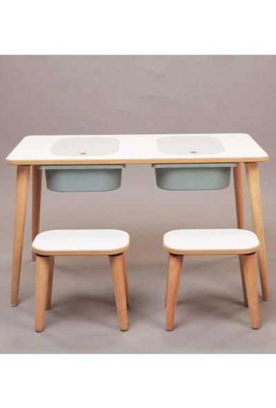 Reggio Kids & Plants Çocuk Aktivite Oyun Masası Ahşap Çalışma Masası Reggio Kids & Plants Çocuk Aktivite Oyun Masası Ahşap Çalışma Masası