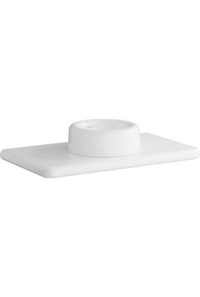 Vitra Liquid 7310B403-1828 Seramik Tezgah, 100 Cm, Beyaz Vitra Liquid 7310B403-1828 Seramik Tezgah, 100 Cm, Beyaz
