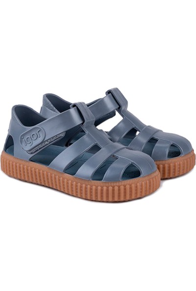 Igor S10291-047 Nıco Caramelo Blue Çocuk Sandalet Igor S10291-047 Nıco Caramelo Blue Çocuk Sandalet