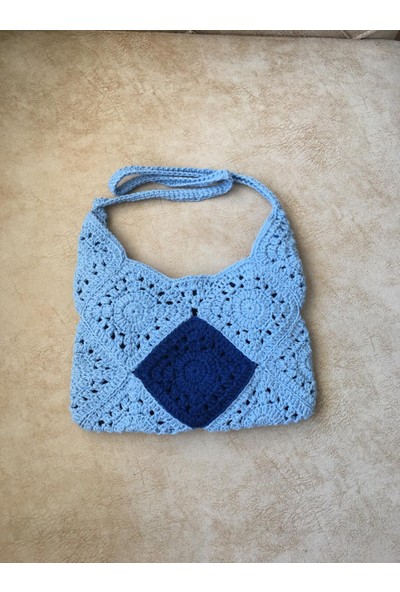 CNS Plastik El Yapımı Astarlı Örgü Kadın Çantas CNS Plastik El Yapımı Astarlı Örgü Kadın Çantas