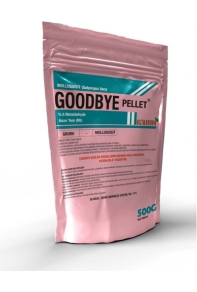 Demirler Goodbye Pellet Salyangoz Sümüklü Böcek Demirler Goodbye Pellet Salyangoz Sümüklü Böcek