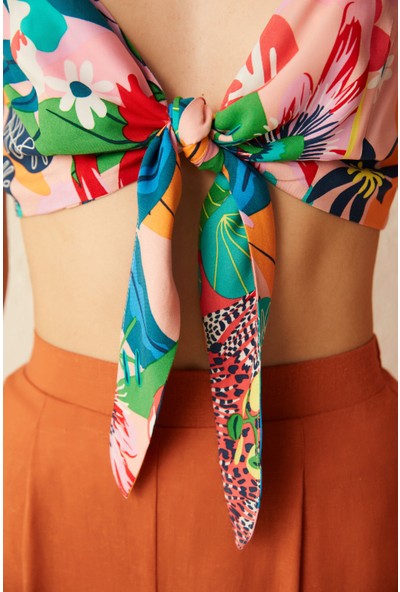 Penti Çok Renkli Pearl Bikini Üstü