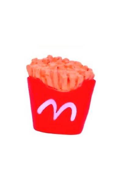 Mixpet Patates Kızartması Öten Köpek Oyuncak 10 cm Mixpet Patates Kızartması Öten Köpek Oyuncak 10 cm