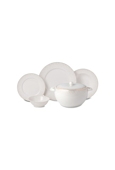 Korkmaz A8364 Perla Collection 60 Parça Yemek Takımı Korkmaz A8364 Perla Collection 60 Parça Yemek Takımı