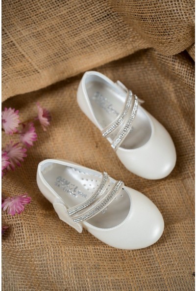 Gimer Avm Çatal Baretli Sedef Kız Çocuk Ayakkabı