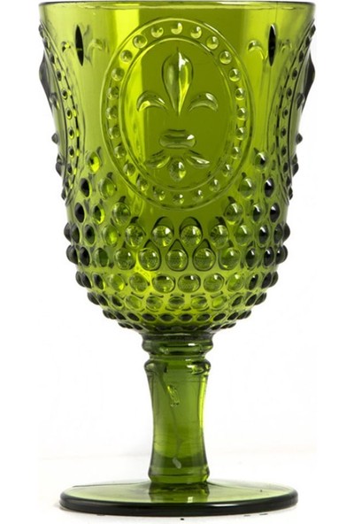 Akrilik Yeşil Ayaklı Bardak Akrilik Yeşil Ayaklı Bardak