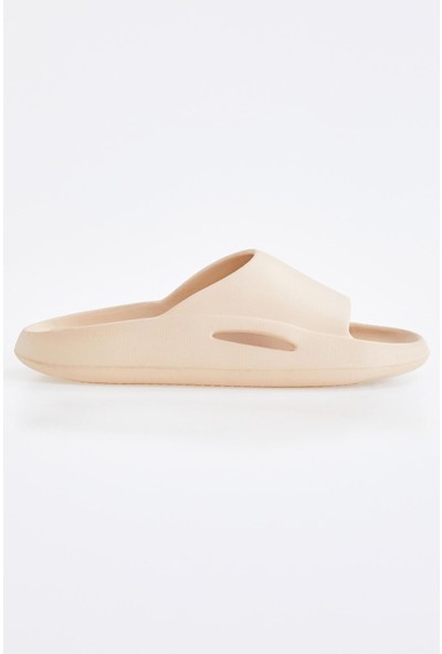 Tommy Life Kahverengi Yüksek Taban Bantlı Erkek Terlik - 89078 Tommy Life Kahverengi Yüksek Taban Bantlı Erkek Terlik - 89078