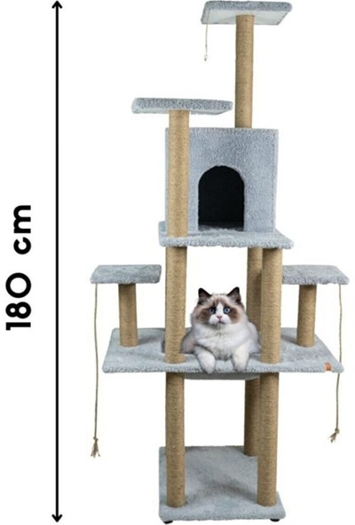 Pugalo Kedi Tırmalama Evi Pugalo Catnipli Kedi Tırmalama Kulesi ve Oyun Platformu Pugalo Kedi Tırmalama Evi Pugalo Catnipli Kedi Tırmalama Kulesi ve Oyun Platformu