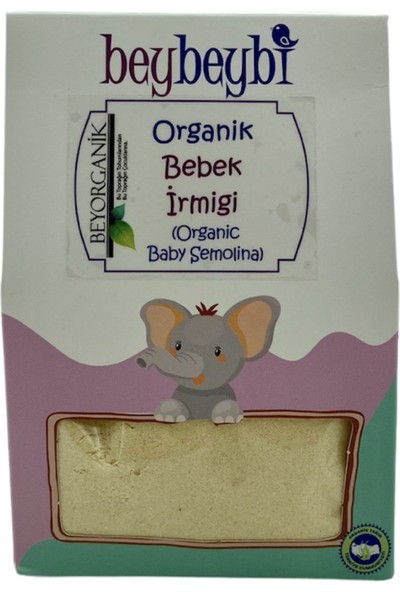 Beyorganik Beybeybi Organik Bebek Irmiği ( + 6 Ay ) 220GR Kutu Beyorganik Beybeybi Organik Bebek Irmiği ( + 6 Ay ) 220GR Kutu