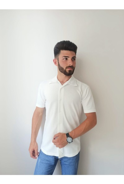 Wonder Moda Erkek Pamuklu Yazlık Gömlek Wonder Moda Erkek Pamuklu Yazlık Gömlek