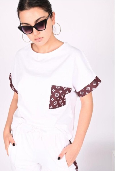 Yanları Şerit Detaylı Eşofman Yanları Şerit Detaylı Eşofman