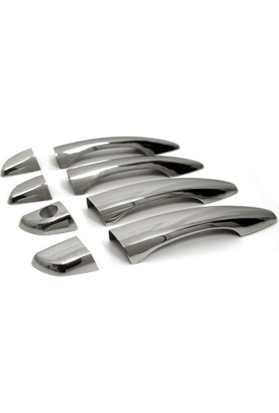 Solarex Citroen Berlingo 2019 ve Üzeri Uyumlu Krom Kapı Kolu Çelik