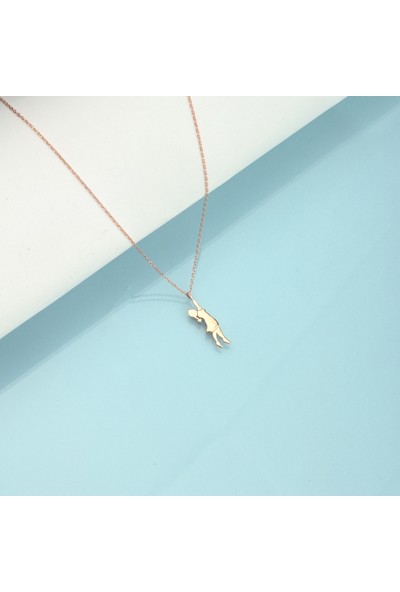 Miavi Silver 925 Ayar Gümüş Kadın Figürlü Kolye Miavi Silver 925 Ayar Gümüş Kadın Figürlü Kolye