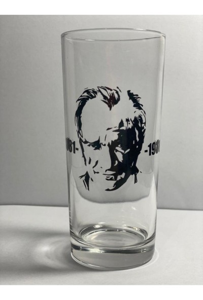 Dark Blue Decoration Rakı Bardağı Atatürk Model Dark Blue Decoration Rakı Bardağı Atatürk Model