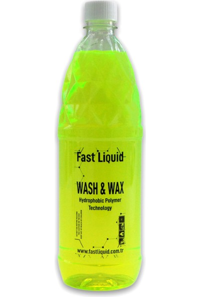 Fast Liquid Wash & Wax 1 Lt Konsantre Cilalı Hidrofobik Şampuan Fast Liquid Wash & Wax 1 Lt Konsantre Cilalı Hidrofobik Şampuan