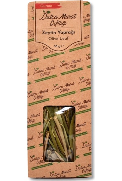Datça Murat Çiftliği Zeytin Yaprağı 30 gr Olive Leaf