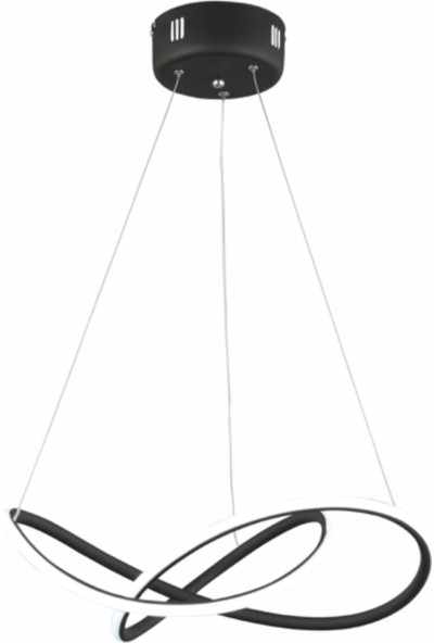 Meta Planet 01 LED Avize Siyah