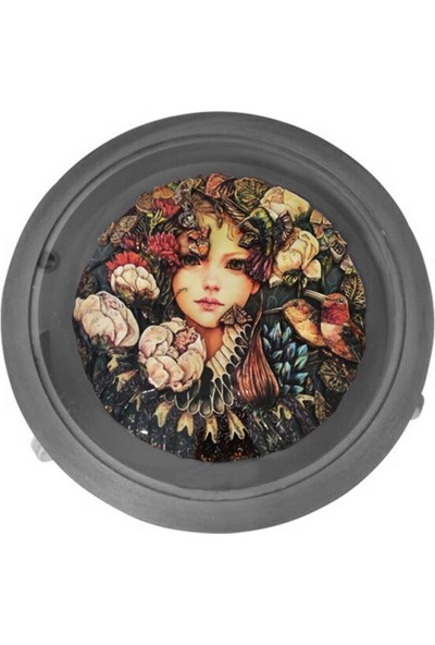 Kağıt Rölyef Özel Tasarım Desenli Ahşap Fiskos Sehpa Kağıt Rölyef Özel Tasarım Desenli Ahşap Fiskos Sehpa