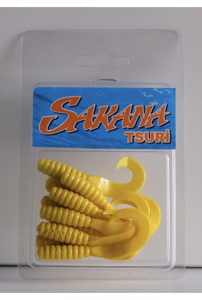 Lüfer ve Turna Avı 10'lu 6 cm Silikon Kurt Lüfer ve Turna Avı 10'lu 6 cm Silikon Kurt