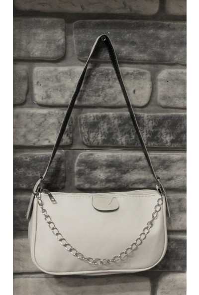 Drn Ambalaj Zincir Detaylı Omuz Çantası