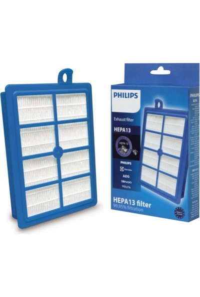 Philips Uyumlu Hepa 13 Filtre (100% Hepa 13) ( Kutulu ) Philips Uyumlu Hepa 13 Filtre (100% Hepa 13) ( Kutulu )