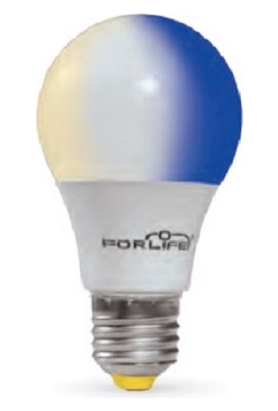 Forlife 2 Renk Beyaz /mavi Renkli LED Ampül 9+2 Watt Fl- 1260 Forlife 2 Renk Beyaz /mavi Renkli LED Ampül 9+2 Watt Fl- 1260
