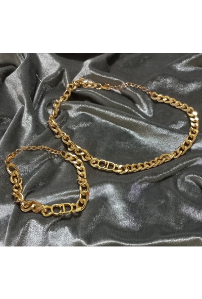 Brave CD Kolye+Bileklik Seti