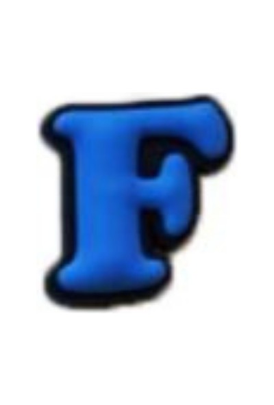 İnvitro Medikal Harf Crocs Terlik Süsleri F İnvitro Medikal Harf Crocs Terlik Süsleri F