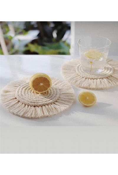 Makrome Bardak Altlığı