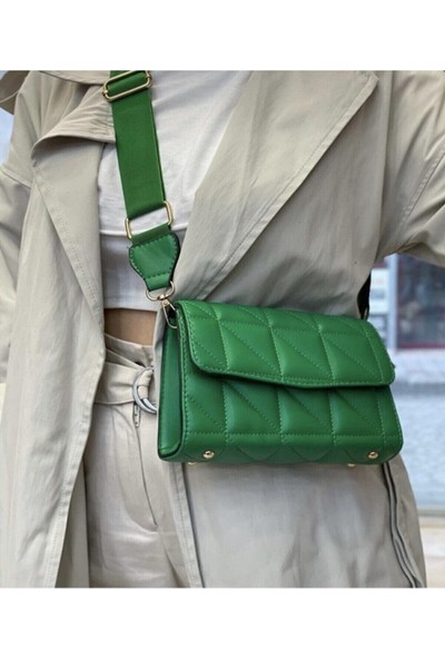 Psonya Krem Purse Kolon Askılı Kadın Omuz Çantası