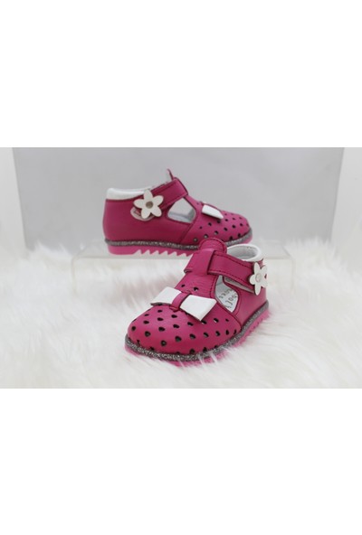 % 100 Hakiki Deri Kız Çocuk Ayakkabı