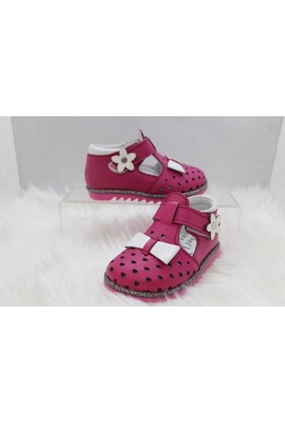% 100 Hakiki Deri Kız Çocuk Ayakkabı