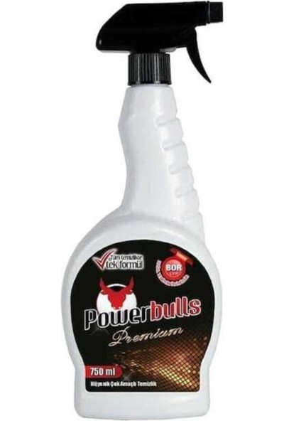 Powerbulls Premium Genel Amaçlı Temizleyici Powerbulls -Bor Mucizesi 750 ml Powerbulls Premium Genel Amaçlı Temizleyici Powerbulls -Bor Mucizesi 750 ml