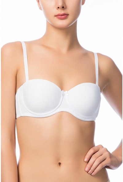 Nbb Mikrofiber Desteksiz Straplez Sütyen Nbb Mikrofiber Desteksiz Straplez Sütyen