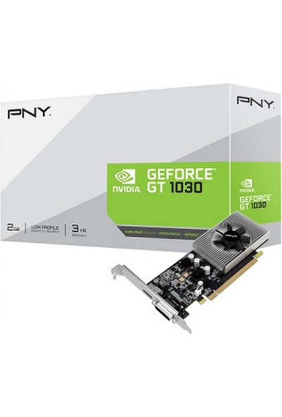 Pny Geforce Gt 1030 2gb Gddr4 64BIT (VCGGT10302PB-BB) Pny Geforce Gt 1030 2gb Gddr4 64BIT (VCGGT10302PB-BB)