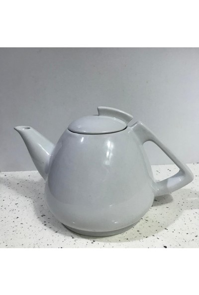 By Store Porselen Tek Demlik