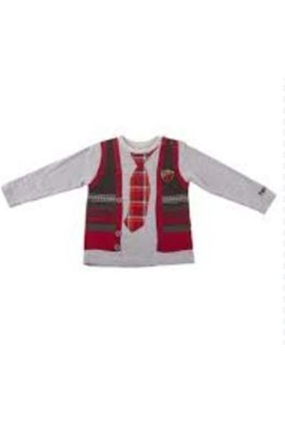 Karamela Tuc Tuc 3 Yaş Gri Tshrt