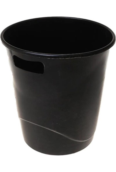 3A Plastik Çöp Kovası Siyah