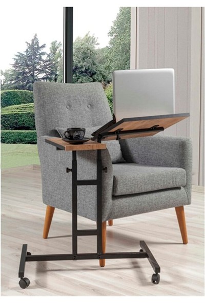 Evgün Concept UV2670403 Laptop Sehpası Atlantik Çam Tekerlekli Evgün Concept UV2670403 Laptop Sehpası Atlantik Çam Tekerlekli