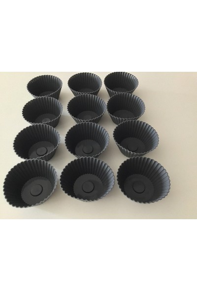 Bybirgül Silikon Mini Brown Kek Kalıbı