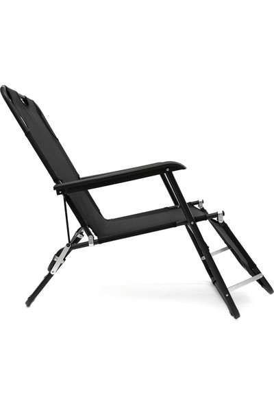 Moniev Katlanır Şezlong Plaj Şezlongu Portatif Kamp ve Bahçe Şezlongu